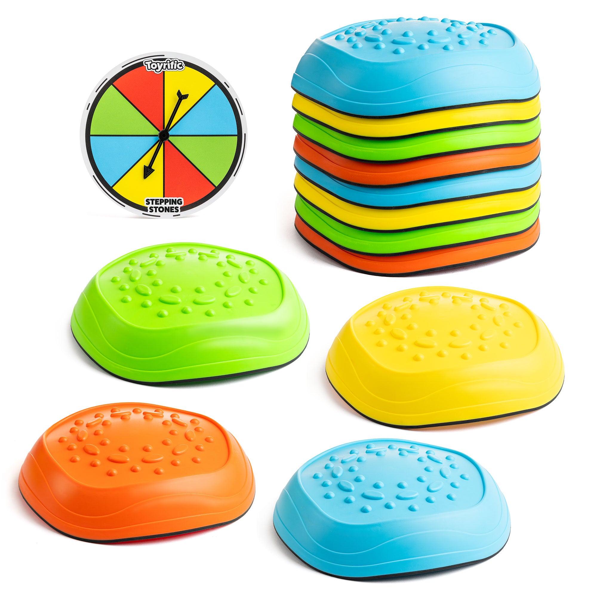 Stepping Stones Balance Game - Kids Sensory & Active Play Set | Toyrific