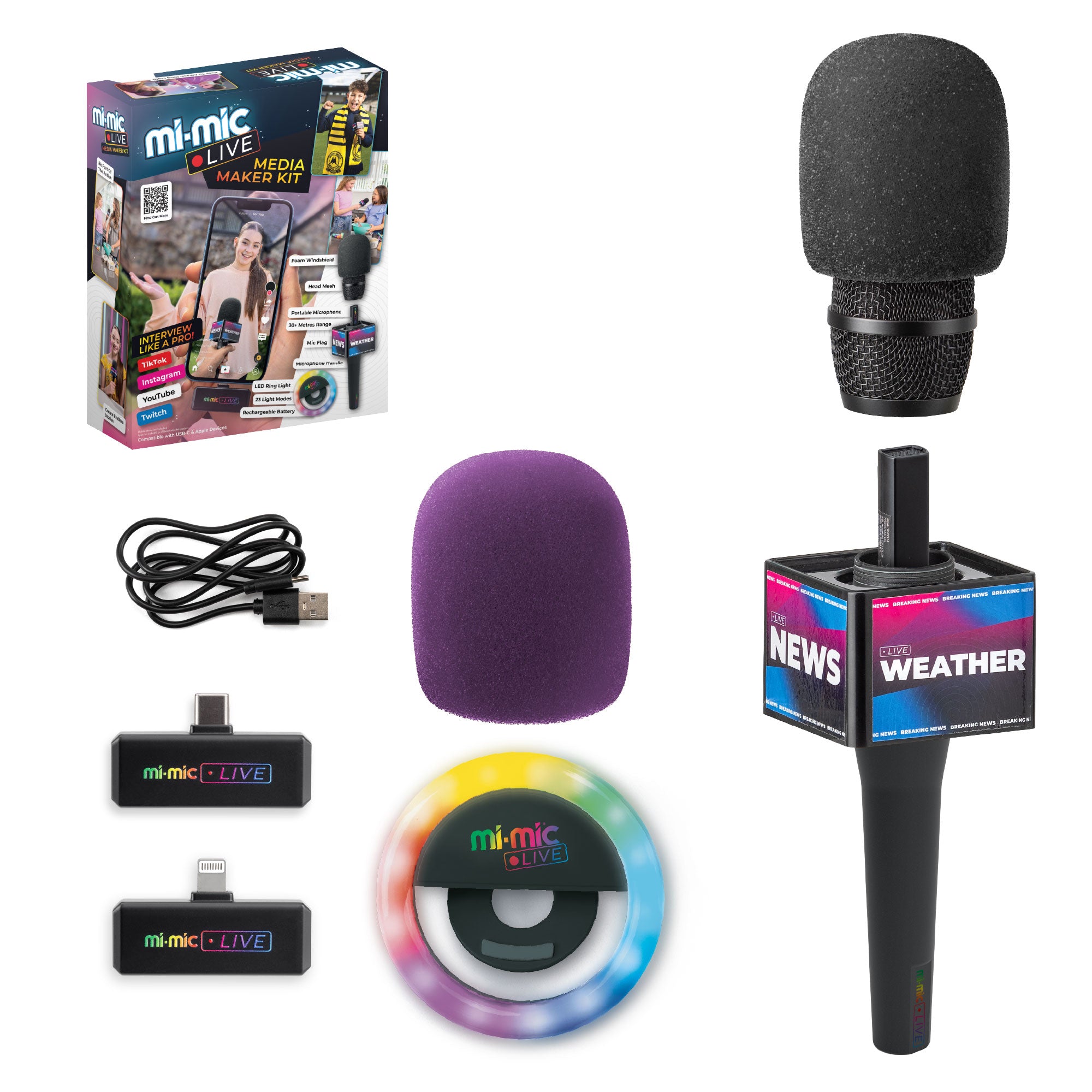 Mi-Mic Live Wireless Vlogging Kit - Kids & Teens | Toyrific